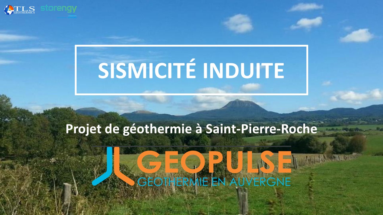 Induced seismicity - Geopulse project - TLS Geothermics